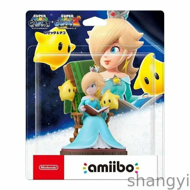 Фигурка Nintendo Amiibo Розалина и Лумас (Super Mario Galaxy 1+2)
