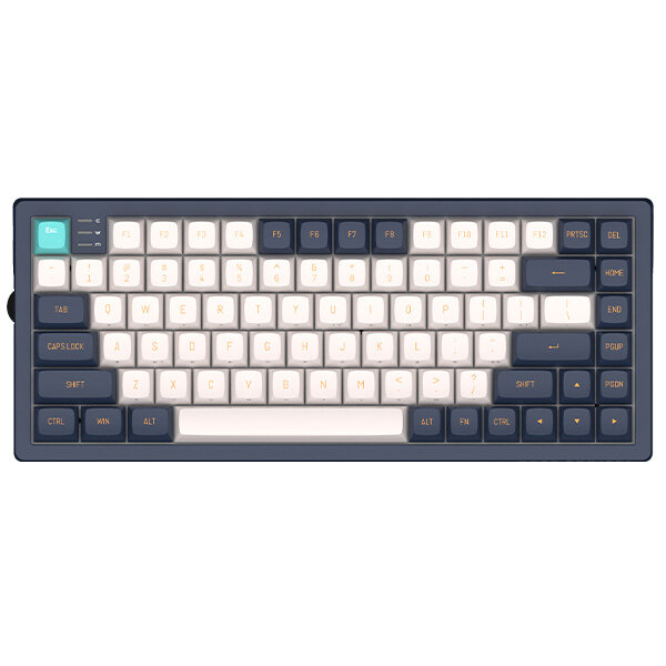 Клавиатура игровая Dark Project KD83A Navy Blue, 87 клавиш, подсветка