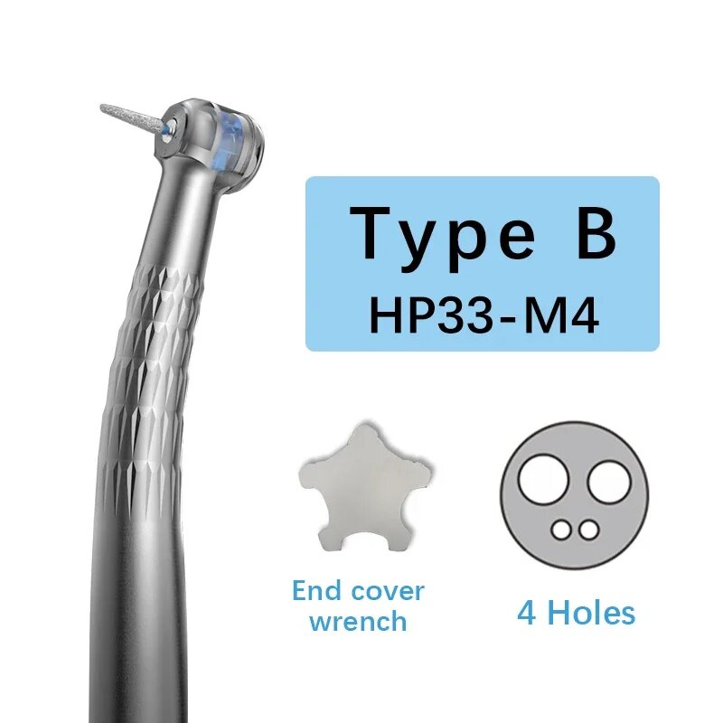 Woodpecker HP33 Турбинный наконечник для стоматологии New HP33 M4