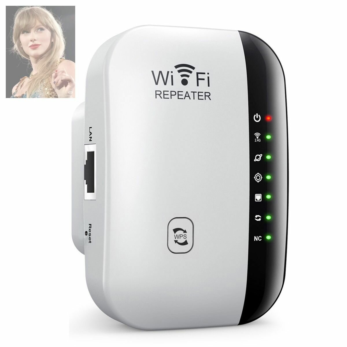 Wi-Fi-ретранслятор, беспроводной усилитель сигнала, расширенный сетевой усилитель, домашний маршрутизатор EU US 300 м через настенную розетку