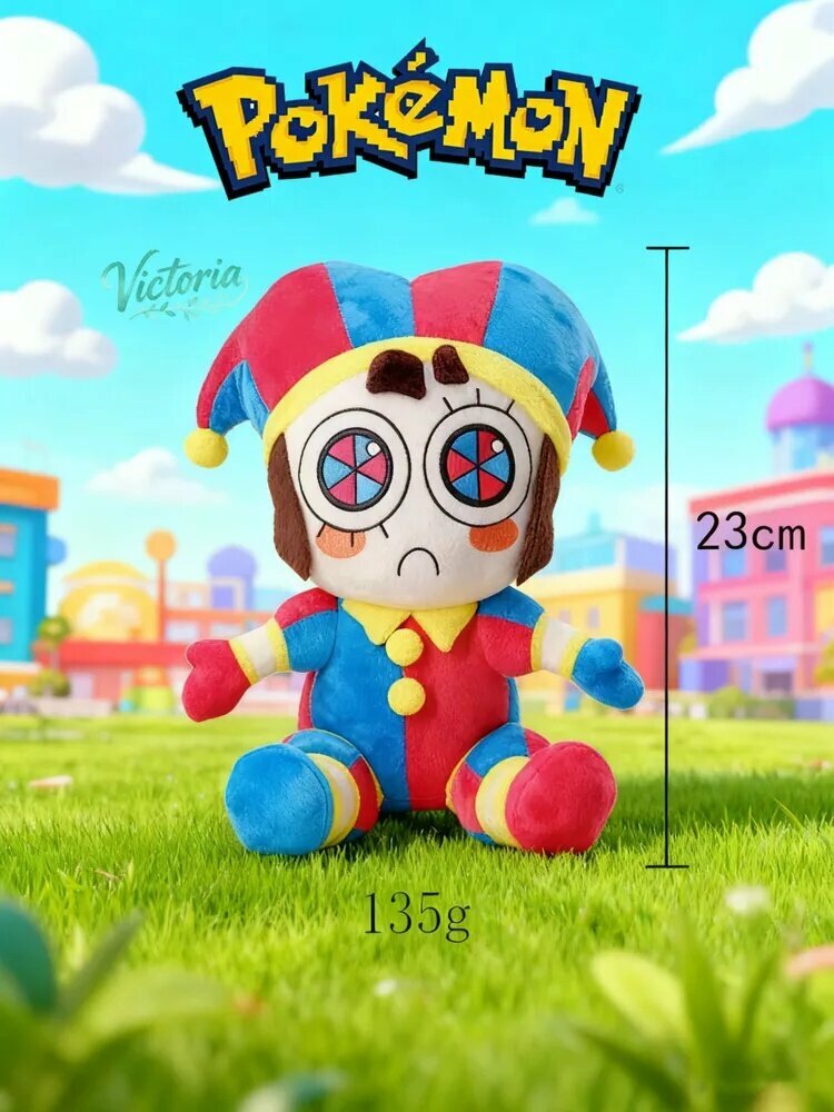 Pok mon плюшевая игрушка 23cm