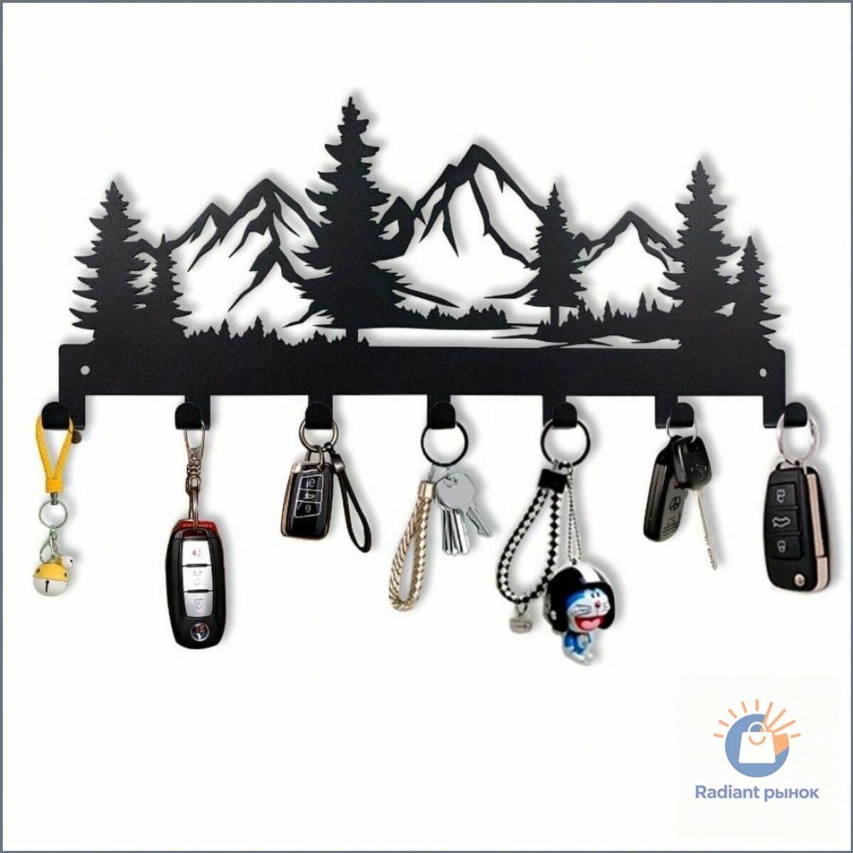 CIFbuy Ключница настенная с 7 крюч, 1 шт