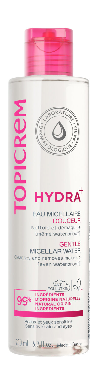 TOPICREM Hydra+ Мицеллярная вода мягкая, 200 мл