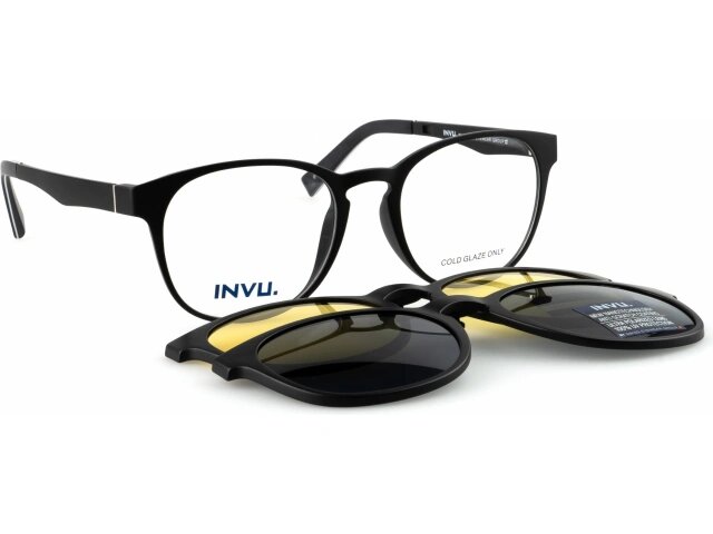 INVU Оправа с солнцезащитными клипонами INVU M4103AY [M4103AY]