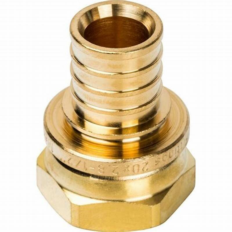 Переходник STOUT с накидной гайкой (аксиальный фитинг), 20 × G 1/2"