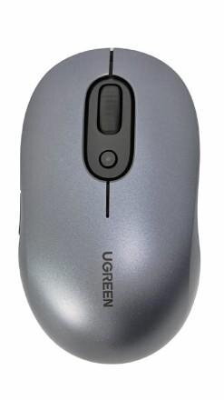 Мышь беспроводная Ugreen M556S серая
