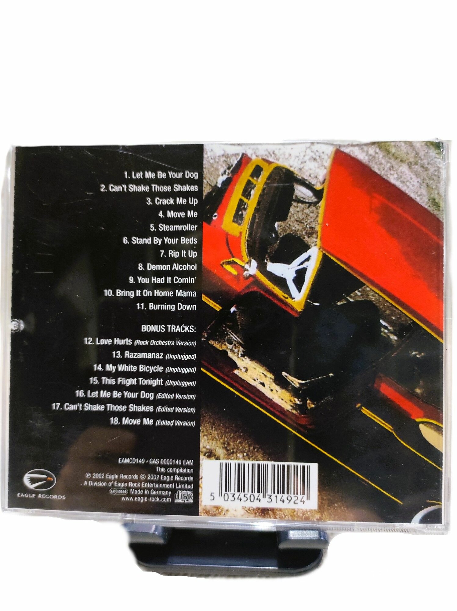 Nazareth - Move Me (1CD Eagle Records, Германия 2002) — фото 1