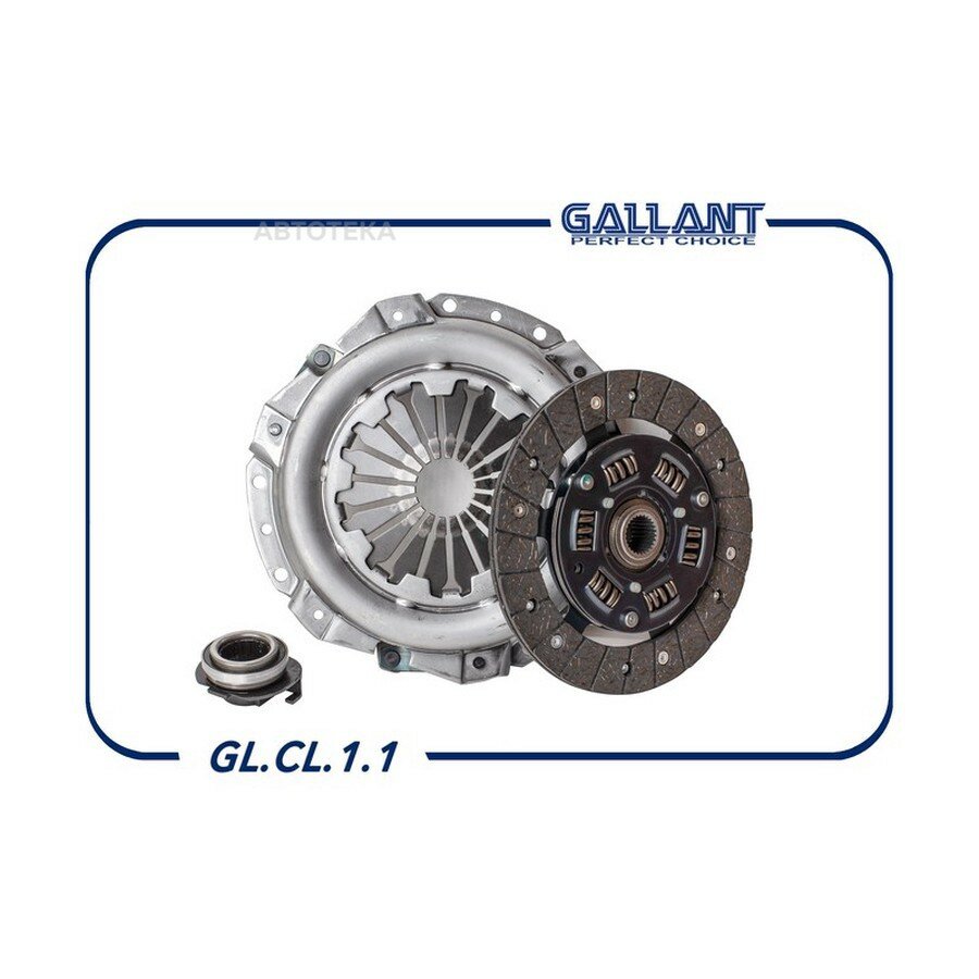Сцепление в сборе [корзина+диск+выжимной] 302055852R GL. CL.1.1 RENAULT Logan 1.4 GALLANT GLCL11