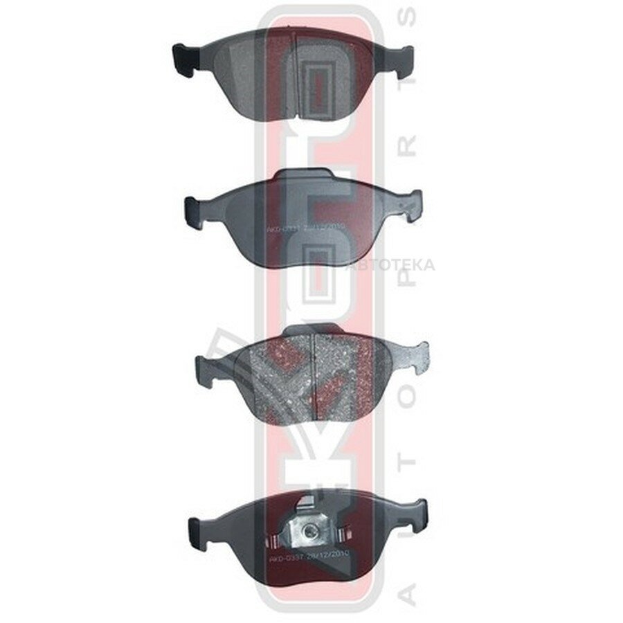 Колодки тормозные дисковые передние AKYOTO AKD0337