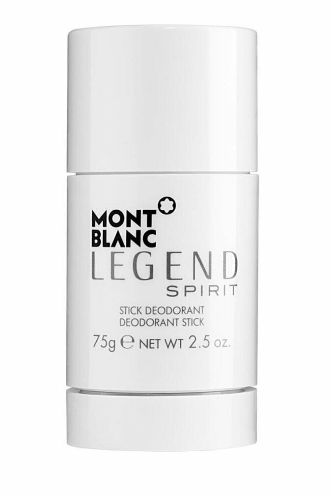 Дезодорант Montblanc "Legend Spirit", стик, мужской, 24ч, 75г