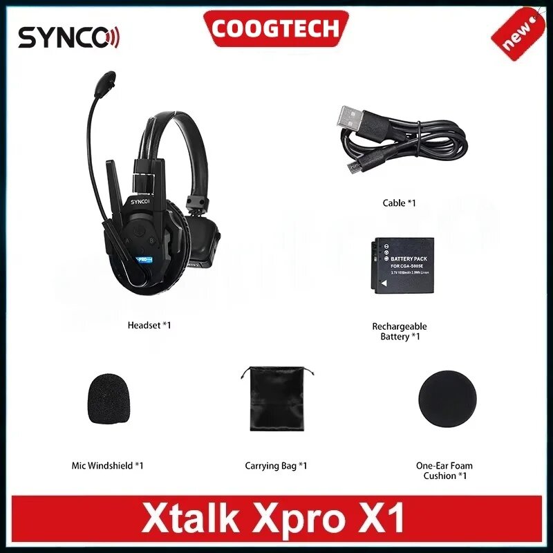 Система беспроводного интеркома Synco Xtalk XPRO 2.4G полудуплексная X2 X3 X5 X9 для удалённых гарнитур для съёмок кино и телевидения в студии