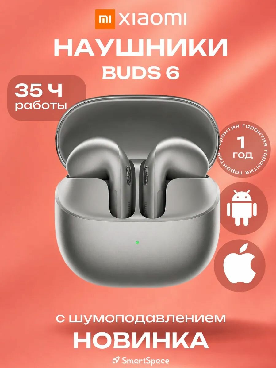 Наушники Xiaomi, Buds 6