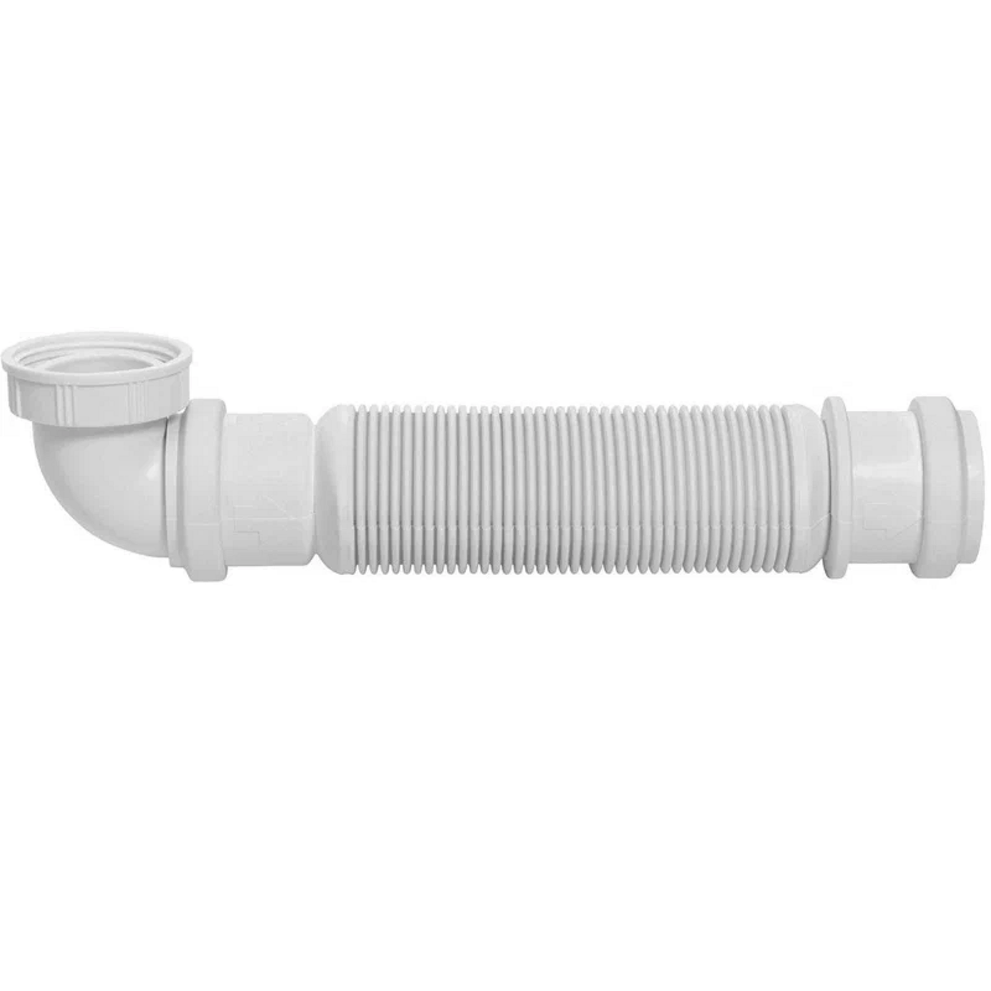 Сифон для раковины VIRPlast Wirquin Senzo, белый, пластик, трубный