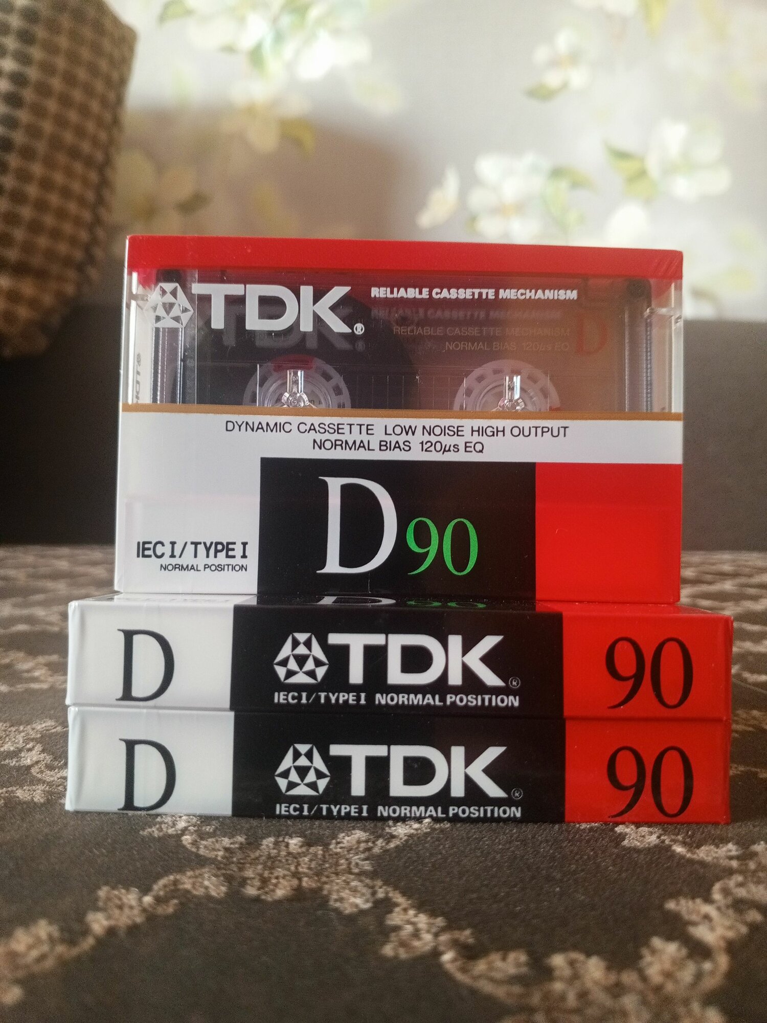 Аудиокассета TDK D90 1988г(1 шт)