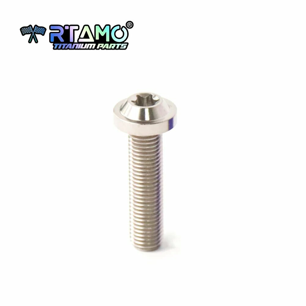Титановый болт RTAMO M10x35 Silver для мотоцикла