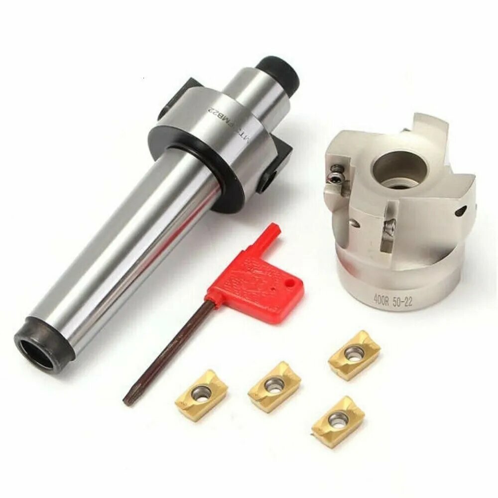 Фреза из высокопрочной стали MT3-FMB22, 8 шт.