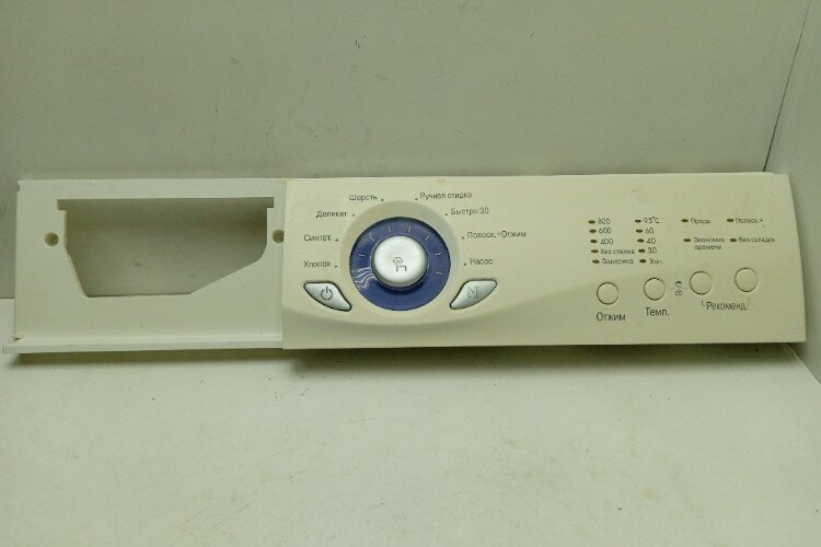 WD-80130N кт162 Лицевая панель для стиральной машины LG WD-80130N б/у