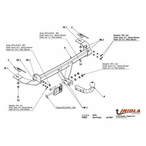 Фаркоп volvo (xc 60) IMIOLA f022