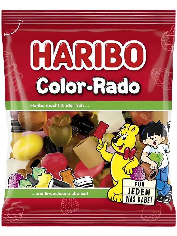Мармелад жевательный Haribo Color-Rado 175 грамм Германия