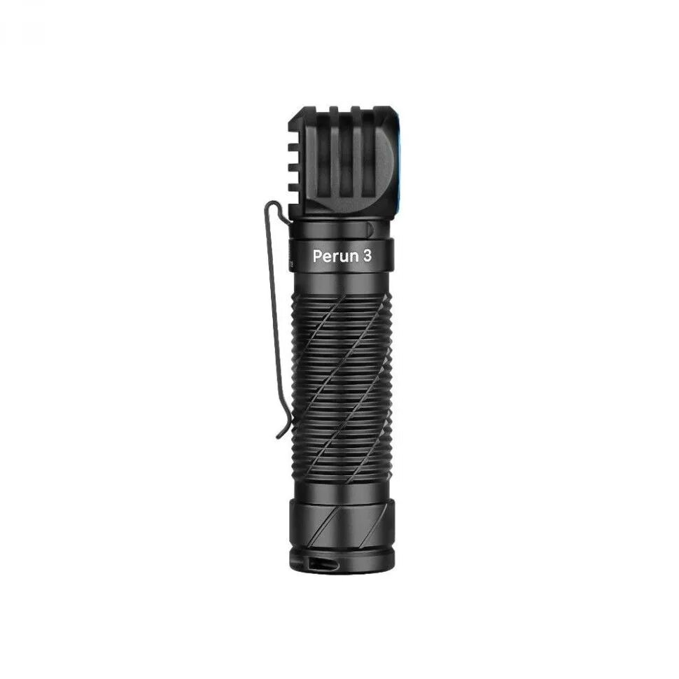 Olight Perun 3 Фонарь-прожектор, 3000 люмен, Черный, Холодный белый / Красный — фото 1