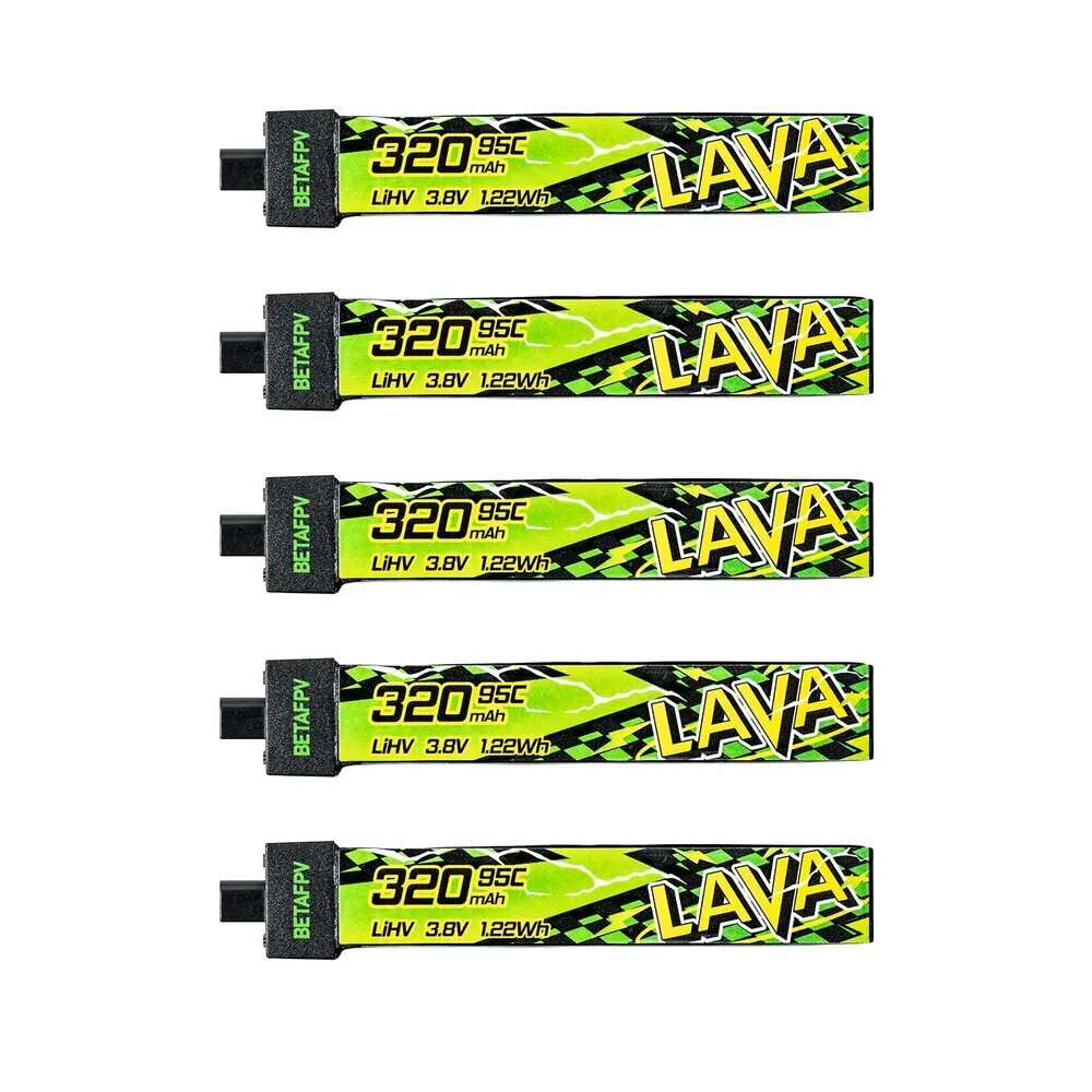 Аккумулятор 320mAh LAVA II 1S 95C Battery 3.8V LiHV Battery with BT2.0 Plug