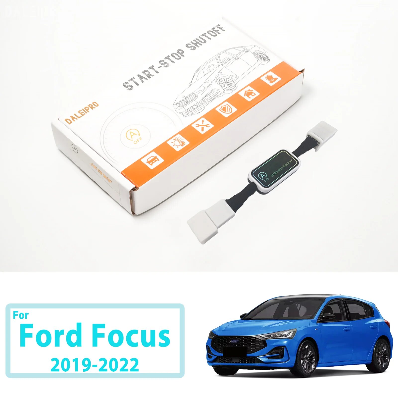 Для Ford Focus MK4 2019-2020 2021 2022 Автоматическая система остановки и запуска двигателя, выключаемая интеллектуальная выключенная система автомобиля, автоматический запуск, остановка, элиминатор