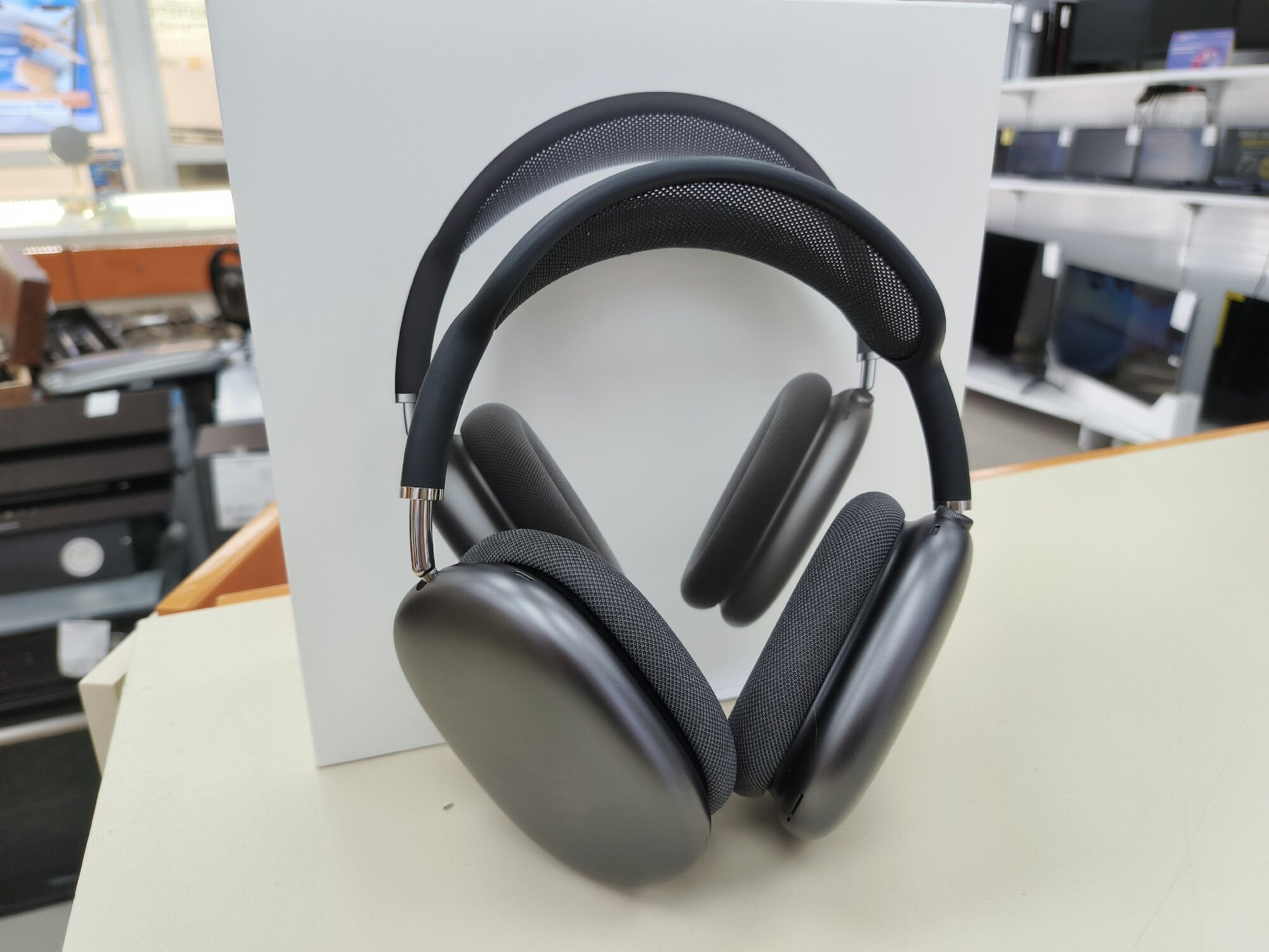 Наушники Apple AirPods Max, Space Gray, беспроводные, Bluetooth, A2096, б/у, уценка