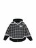 Худи Rhude Check-pattern hybrid hoodie, размер 46