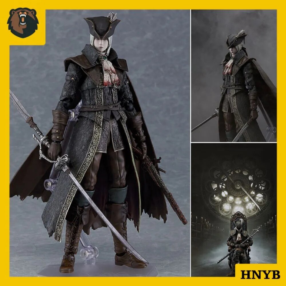 Фигурка Бладборн Леди Мария /Bloodborne Lady Maria of the Astral Clocktower Deluxe Edition Figma 536-DX (15 см)