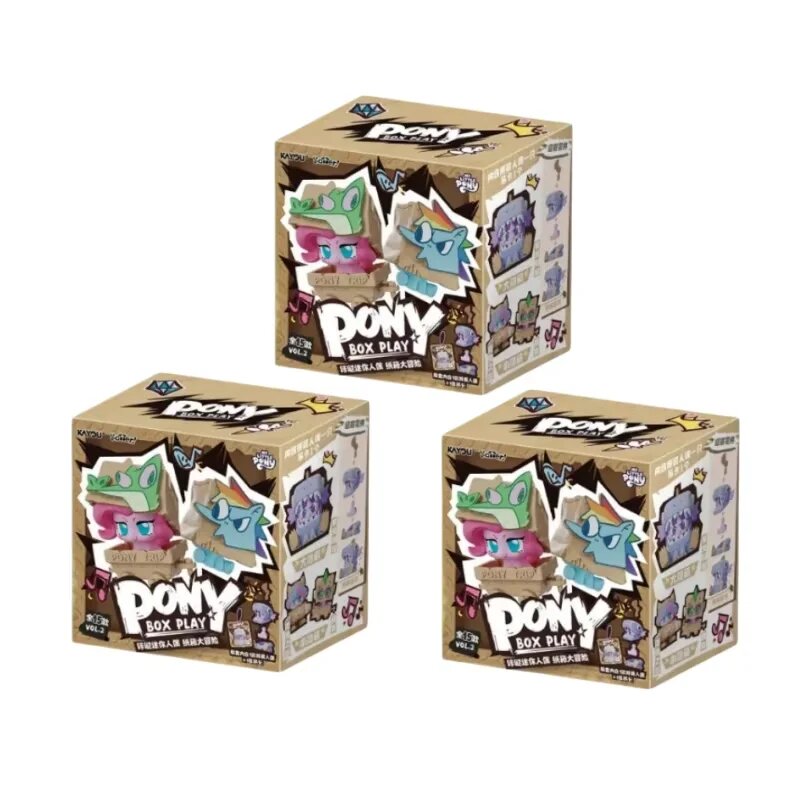 Мини-фигурка KAYOU My Little Pony Kadder V2 в слепой коробке random 3pcs