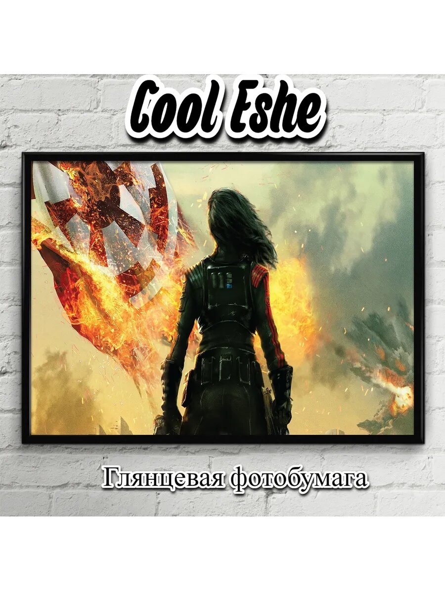 Плакат "Iden Versio, батлфронт" А4
