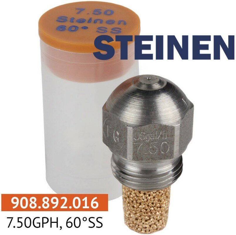 Форсунка Steinen для горелок OD 7.50GPH,60SS
