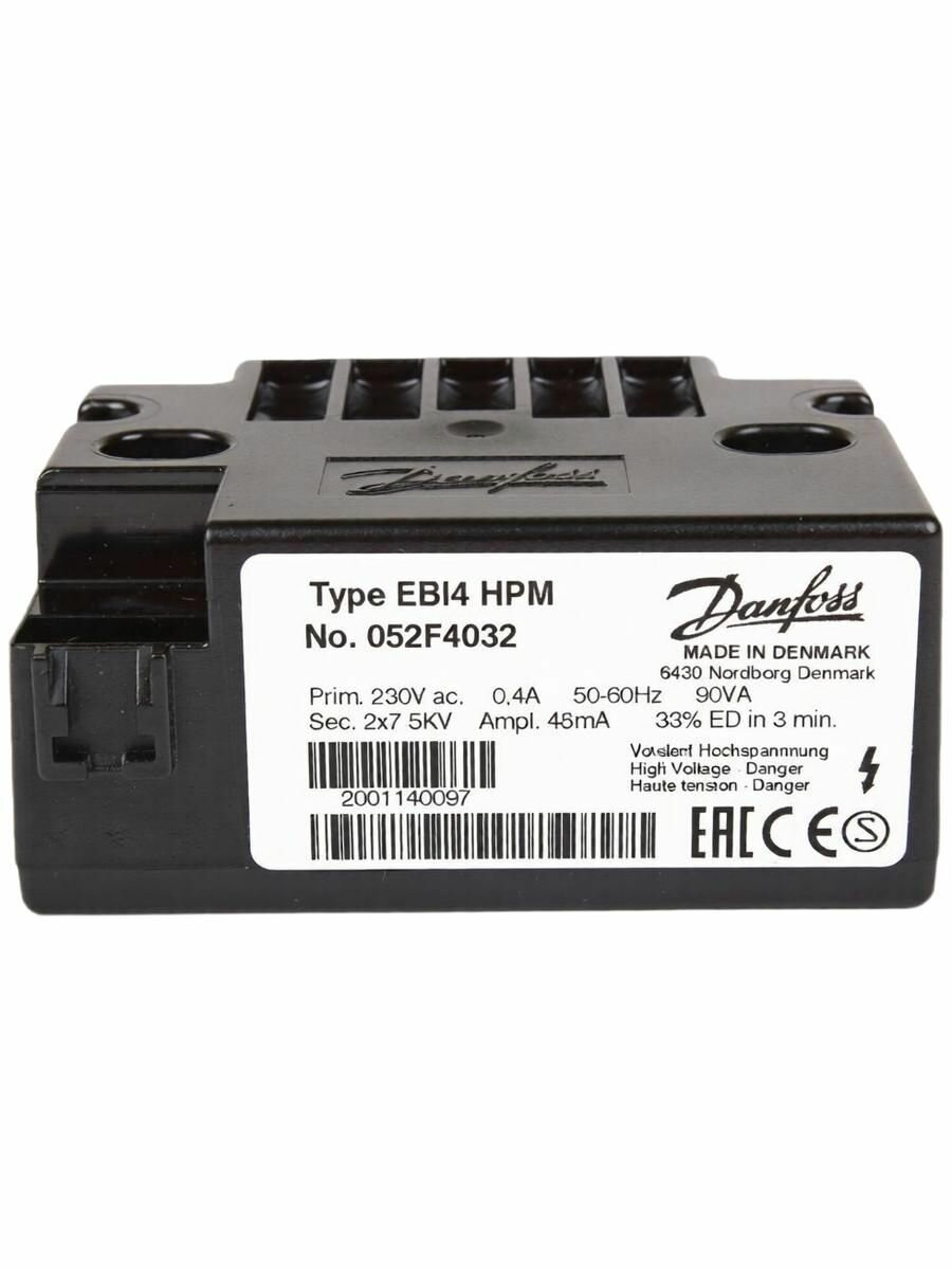 Трансформатор розжига Danfoss EBI4 HPM 052F4232