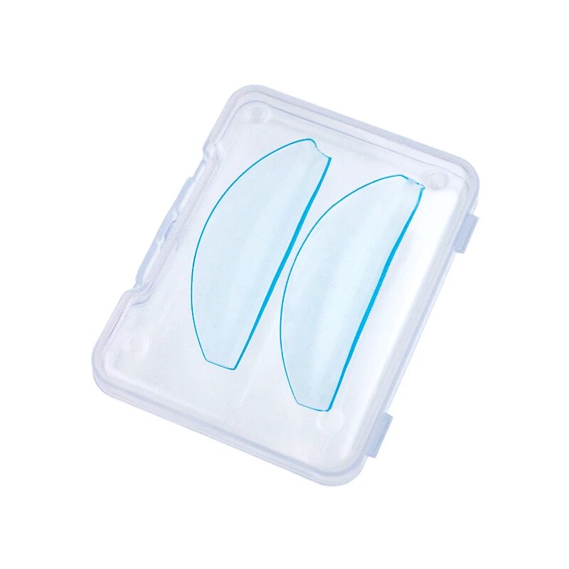 Силиконовые подушечки для ресниц FUNMIX 9 шт Ultra Thin blue