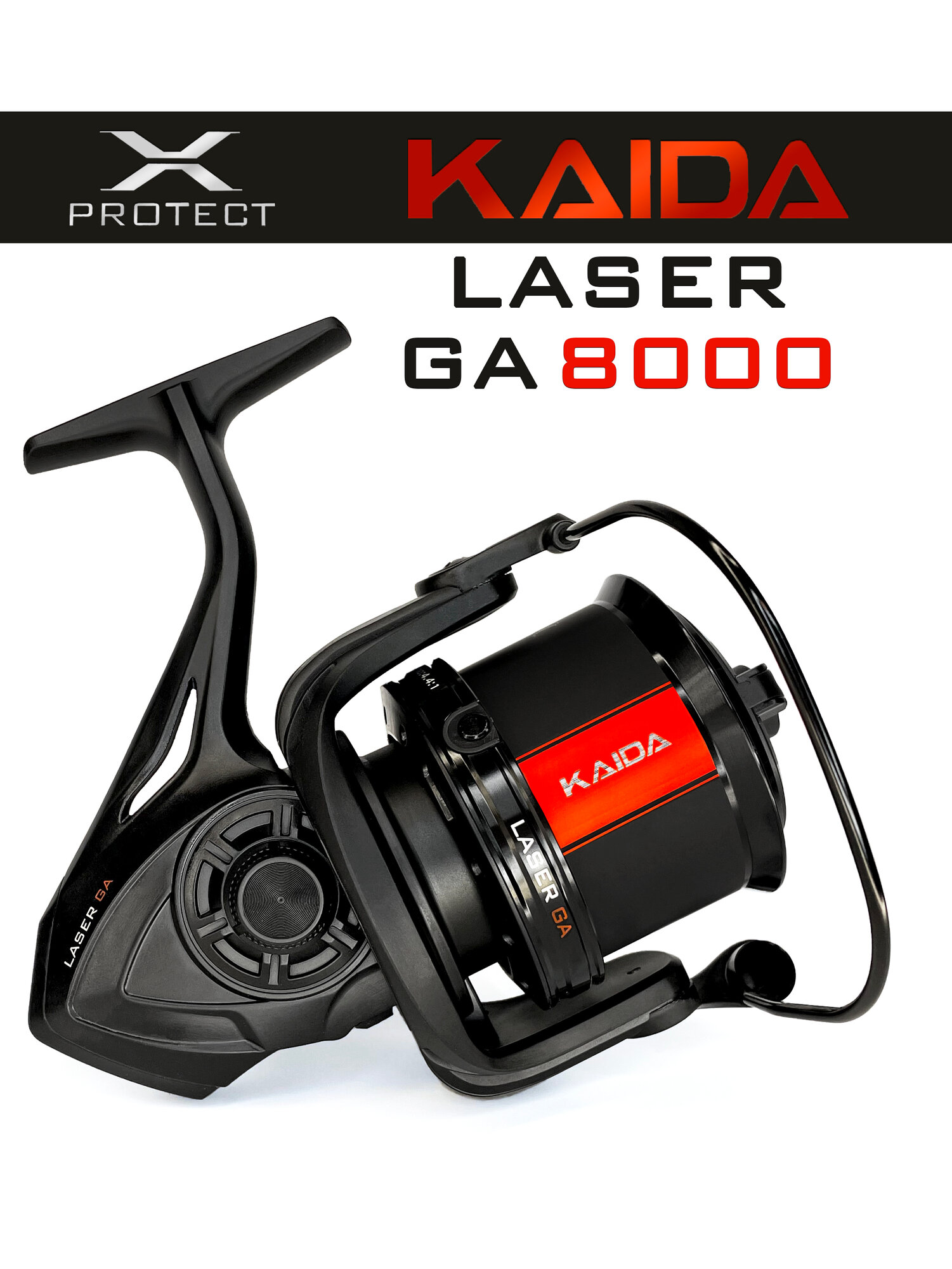Катушка Kaida Laser GA 8000 карповая, силовая