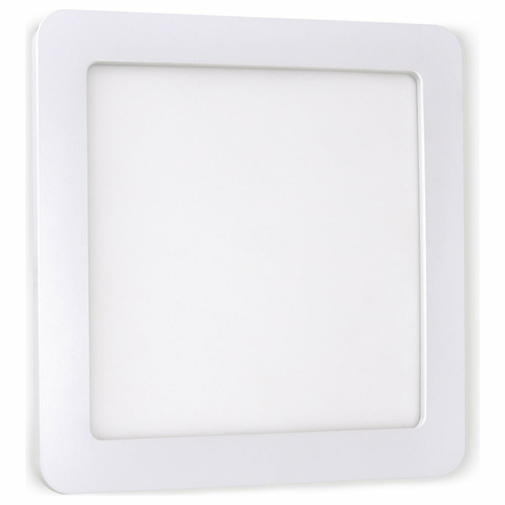 Встраиваемый (LED) светильник Smartbuy DL квадратный пластик -12Вт/4000K/IP40 SBL-DLSqp-12-40