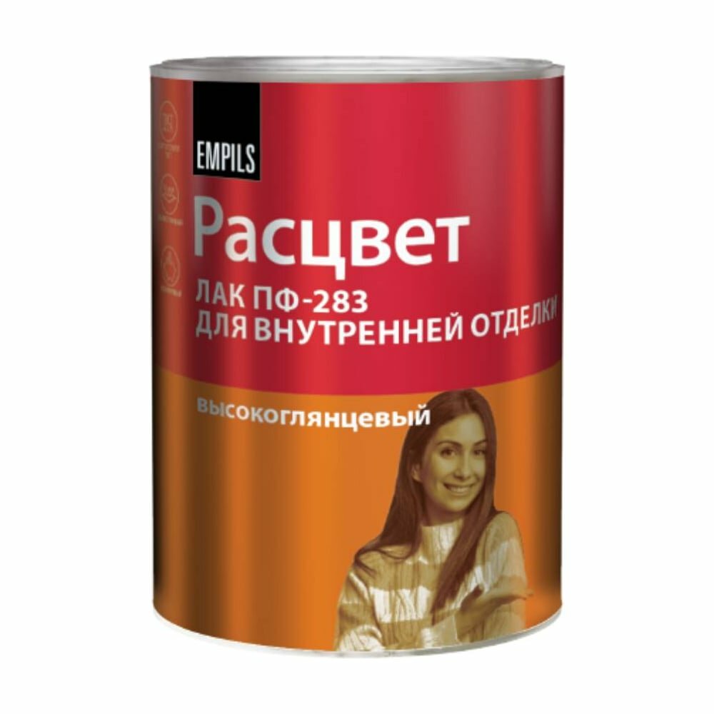 Лак для внутренней отделки расцвет алкидный 0.7 кг 86734