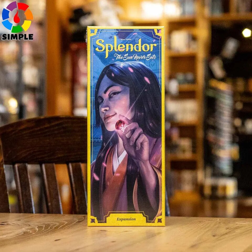 Splendor - The Sun Never Sets Board Game Карточная игра Настольная игра
