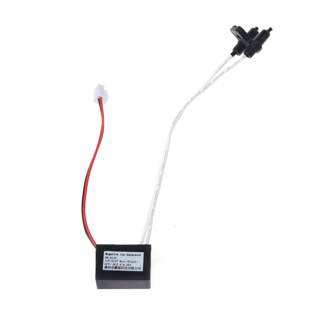 Ионизатор воздуха 12V DC, генератор отрицательных ионов