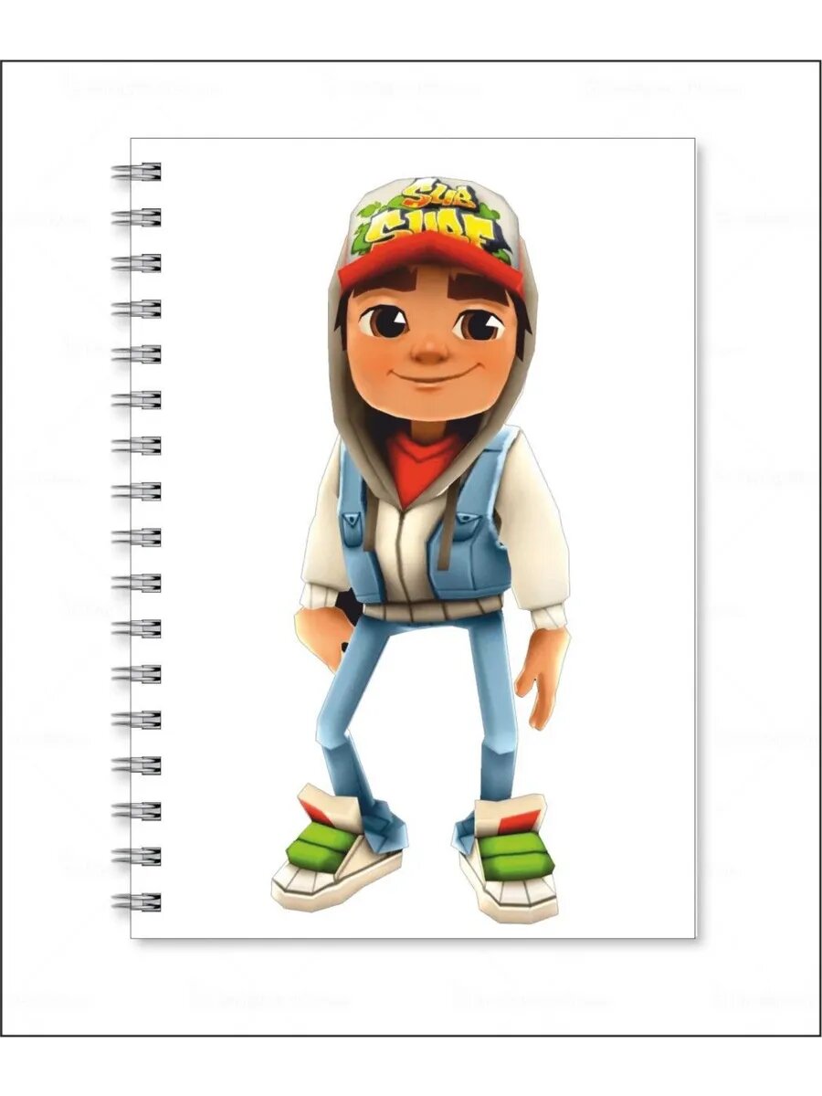 Тетрадь Subway Surfers