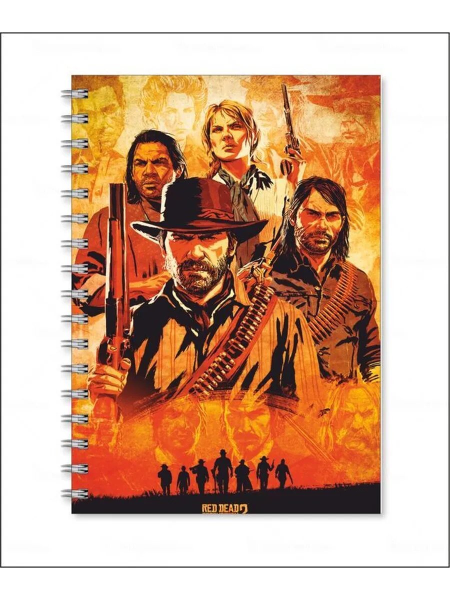 Тетрадь Red Dead Redemption 2