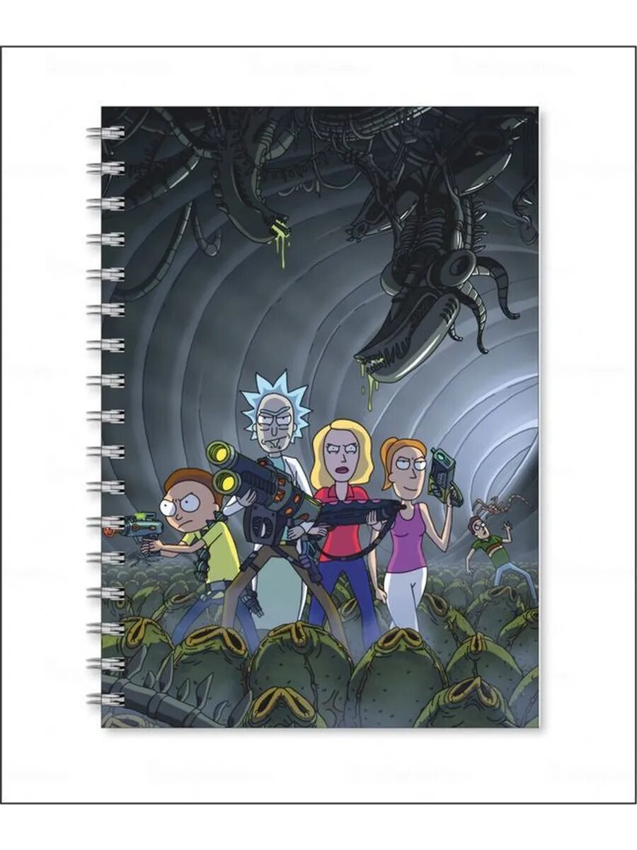 Тетрадь Рик и Морти - Rick and Morty