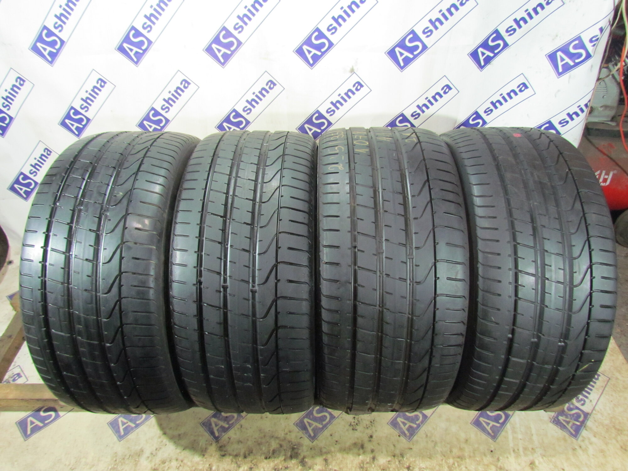 Комплект (4 шт) Pirelli P Zero 295 35 R21 летние БУ шины 5-10% износ , артикул 0023879