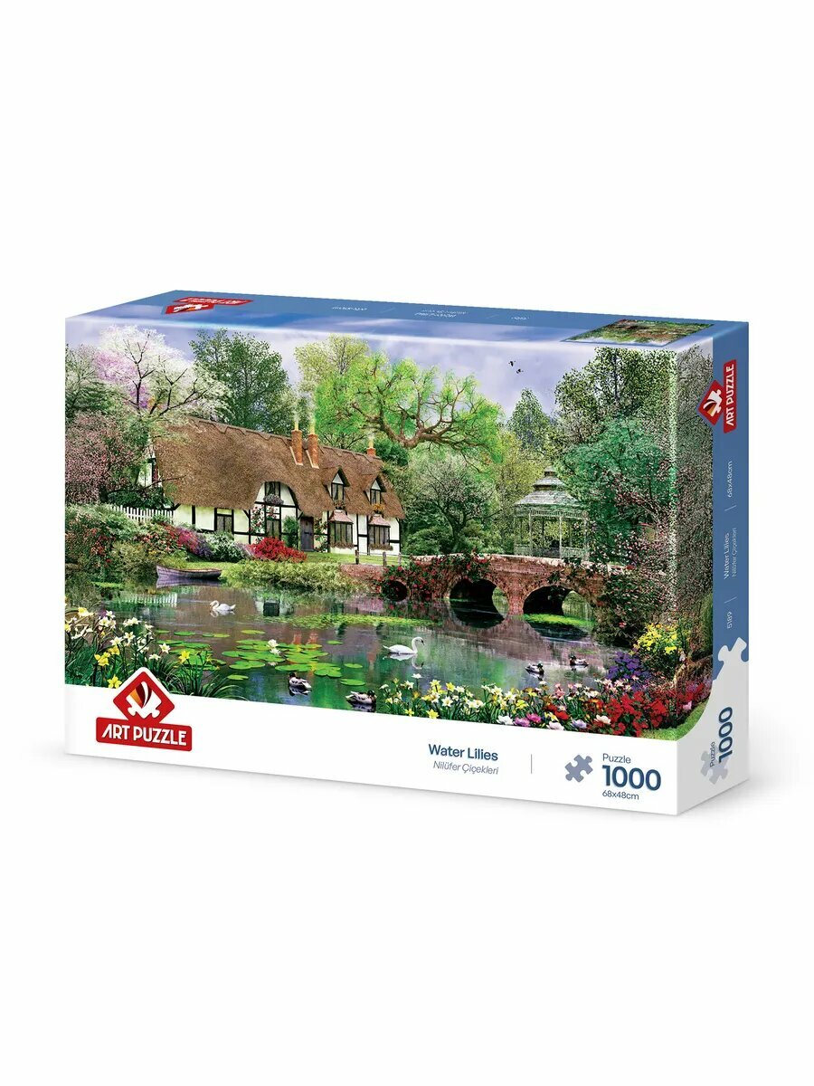 ART PUZZlE Водяные лилии 1000 дет.