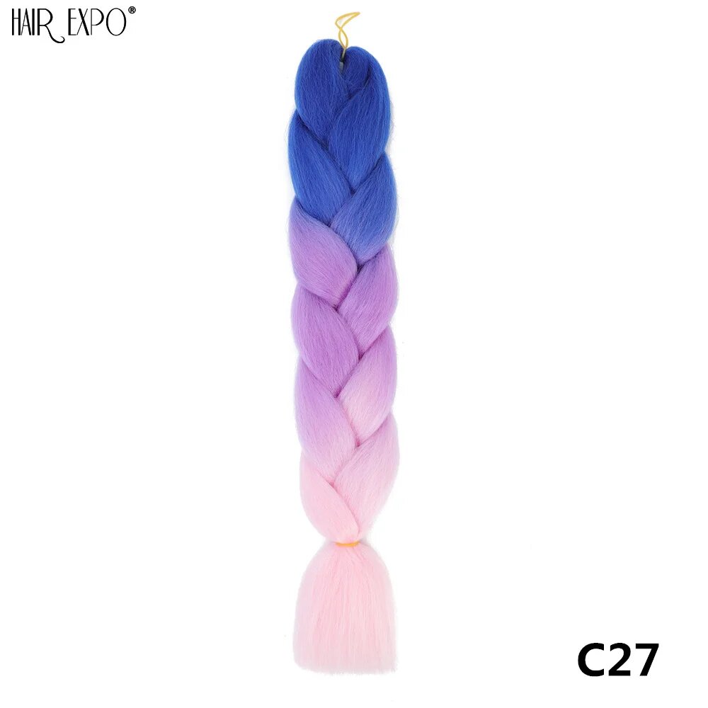 Косички синтетические Jumbo C27, 24 дюйма