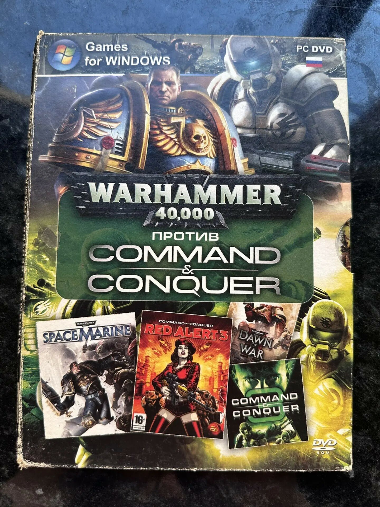 Warhammer 40000 против command conquer игра