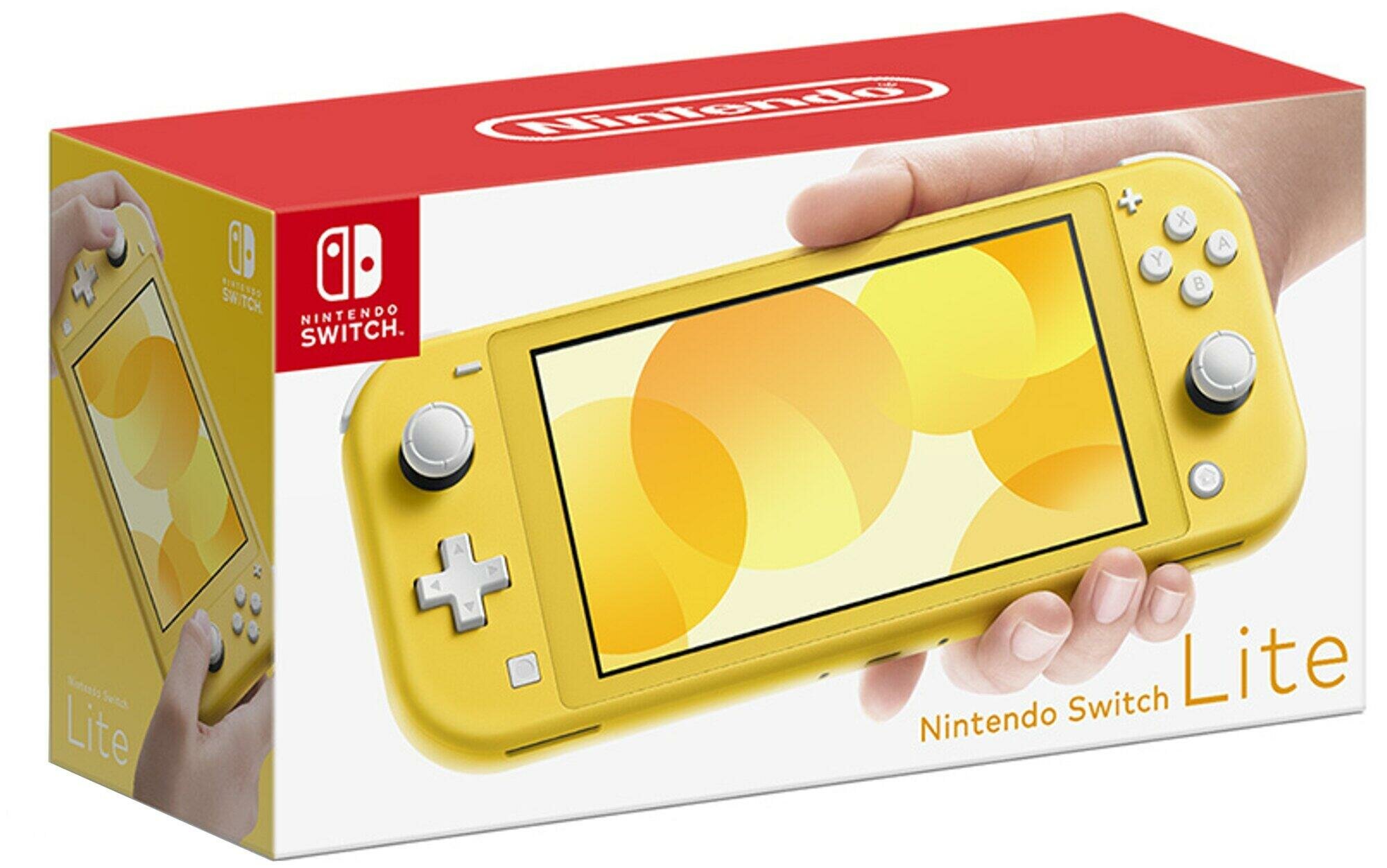 Nintendo Switch Lite, 32Gb, Yellow — фото 1