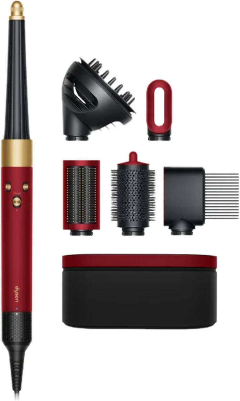 Стайлер Dyson Airwrap HS08 Long, i.d. Red / Velvet (Темно-красный) + диффузор