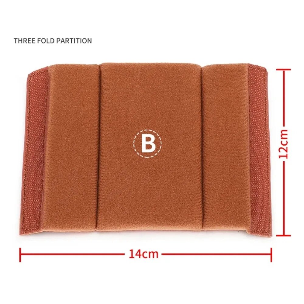 Разделители для камер серый полиэстер 16x12,5 см/33x10,5 см/47,5x10,5 см Коричневый, 7