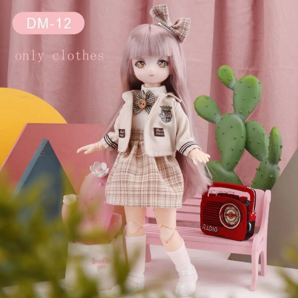 Одежда для кукол BJD 30 см, комплект DM-12, только одежда